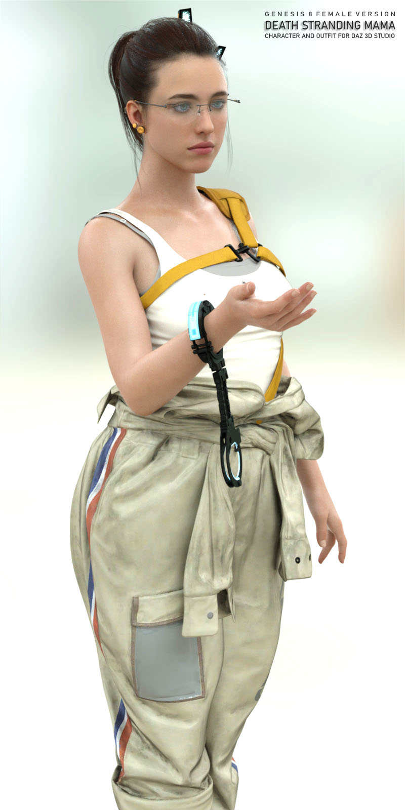 Death Stranding Mama for G8F (6) – Renderopedia | Daz & Poser Content