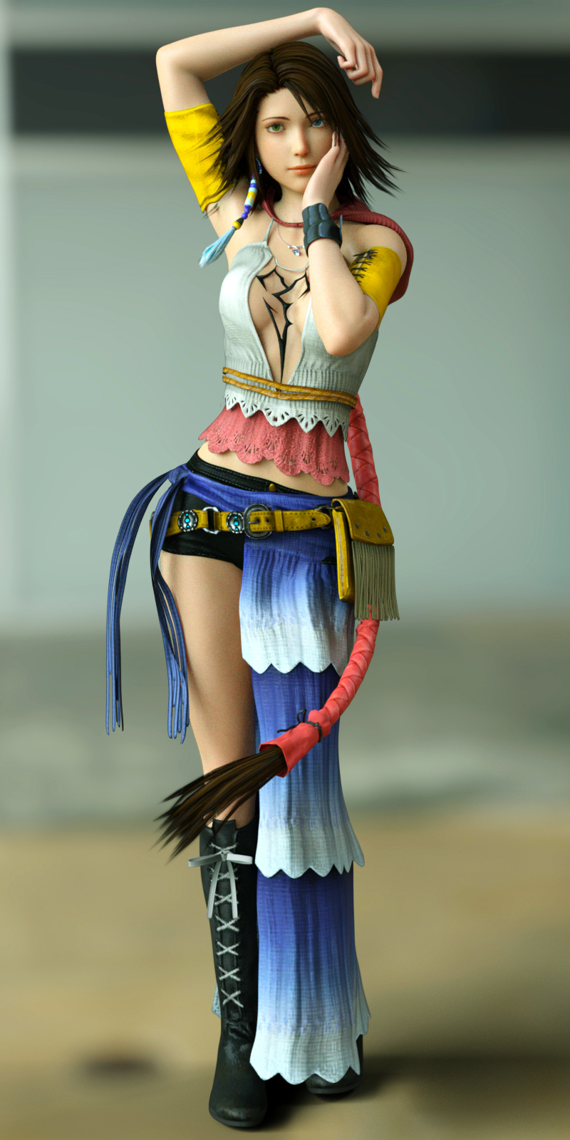 FFX-2 Yuna for G8F extra – Renderopedia | Daz & Poser Content
