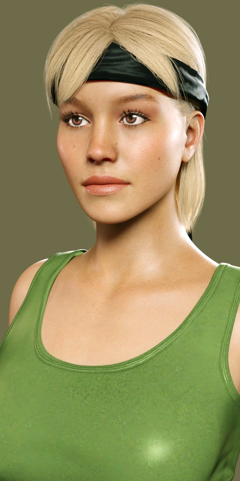 MK1 Sonya Blade For G8F close – Renderopedia | Daz & Poser Content