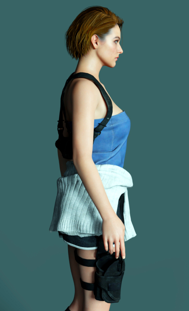 RE3 Jill Classic Outfit for G8F – Renderopedia | Daz & Poser Content